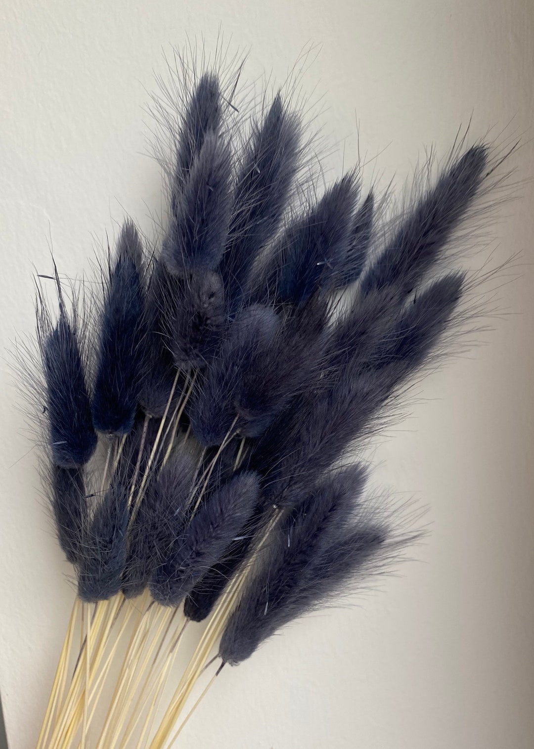 Dark Blue Bunny Tails - Etsy