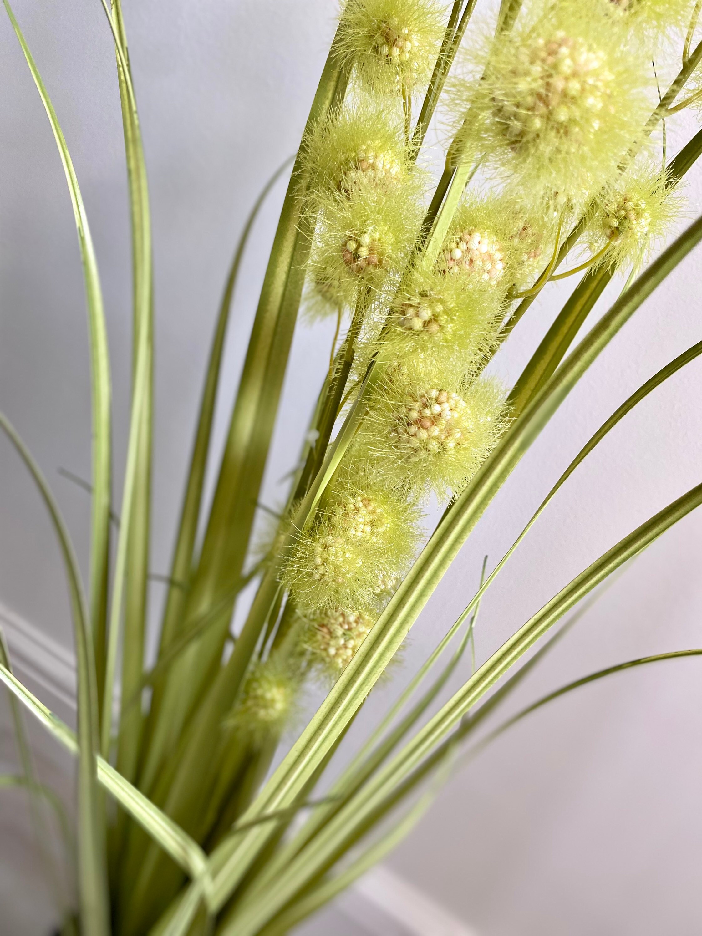 Pom Pom Grass green Floor or Table Decor - Etsy UK