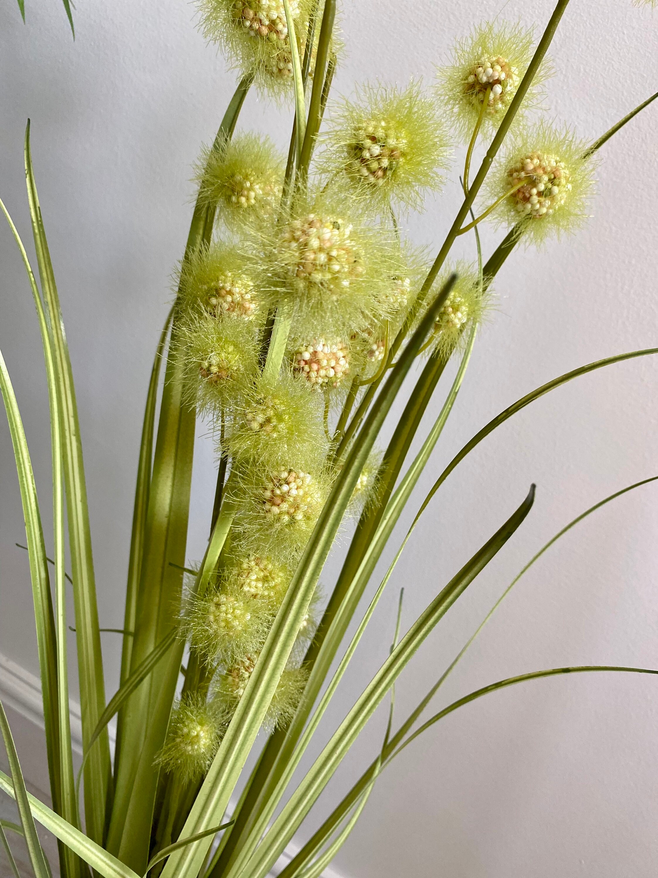 Pom Pom Grass green Floor or Table Decor - Etsy UK