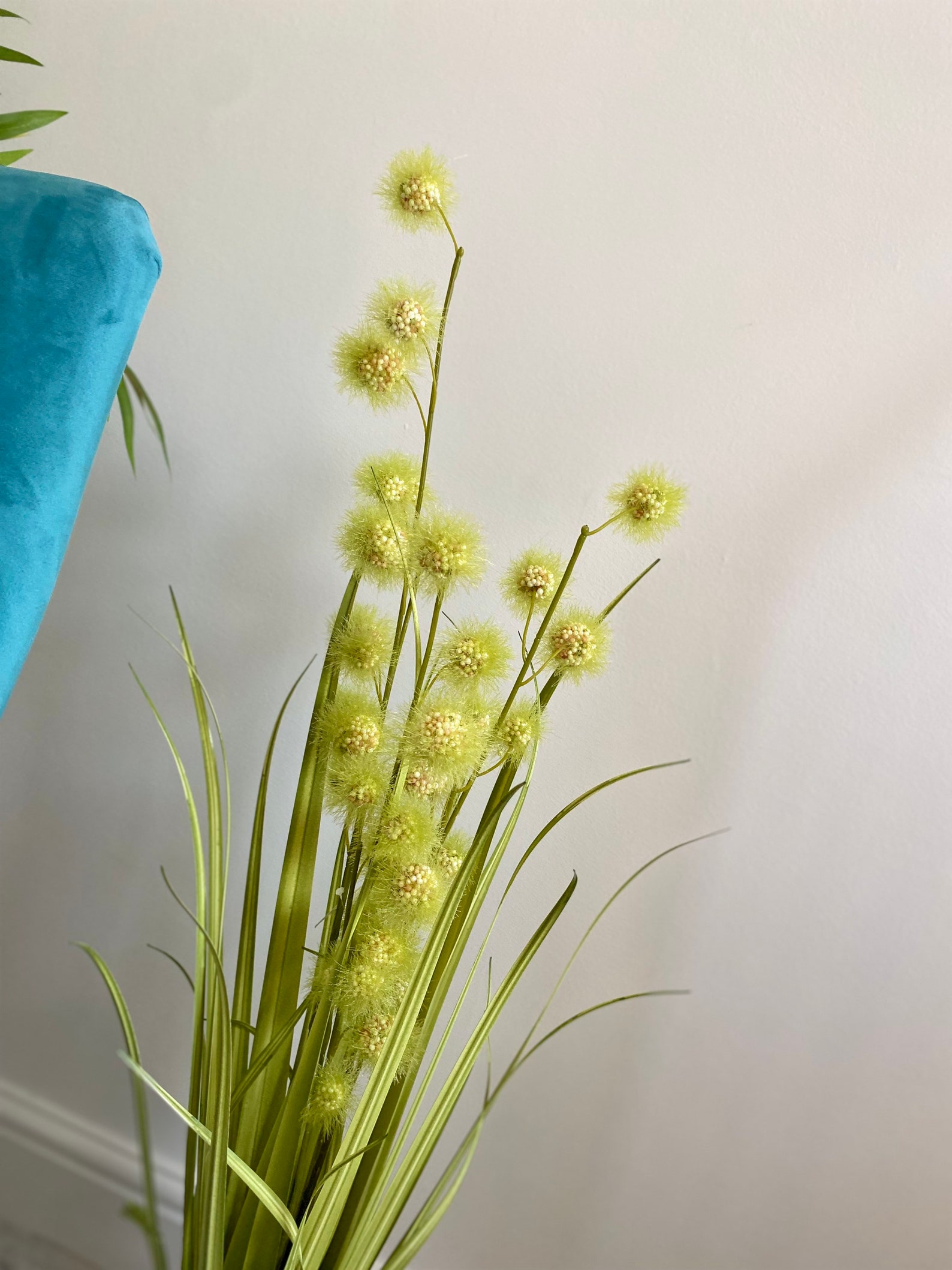 Pom Pom Grass green Floor or Table Decor - Etsy UK
