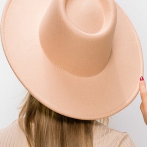 Premium Quality Best Seller Vegan Felt Fedora Hat With Wide, Stiff ...