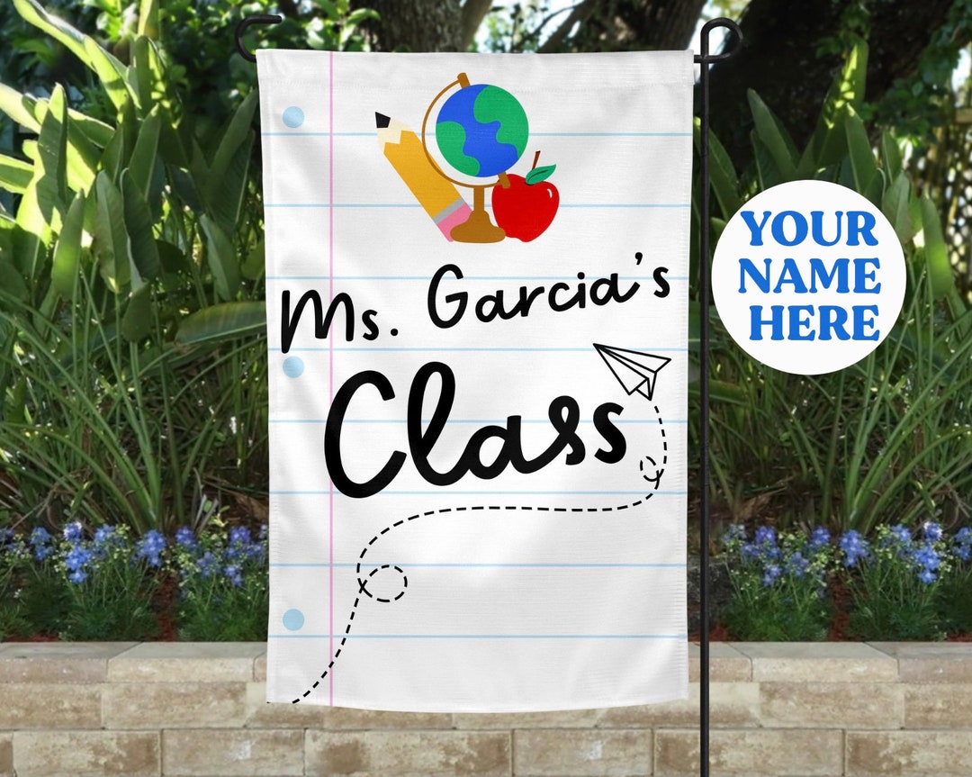 Back to School Classroom Decor Decoration Flag Rainbows Inclusive ...