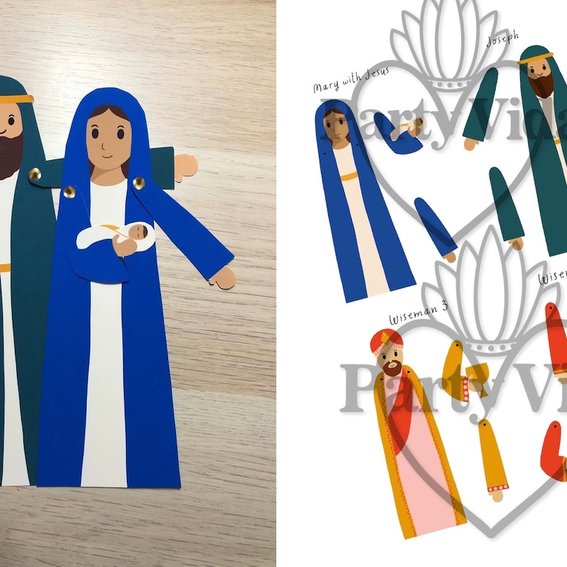 Set Family Puppets - Etsy