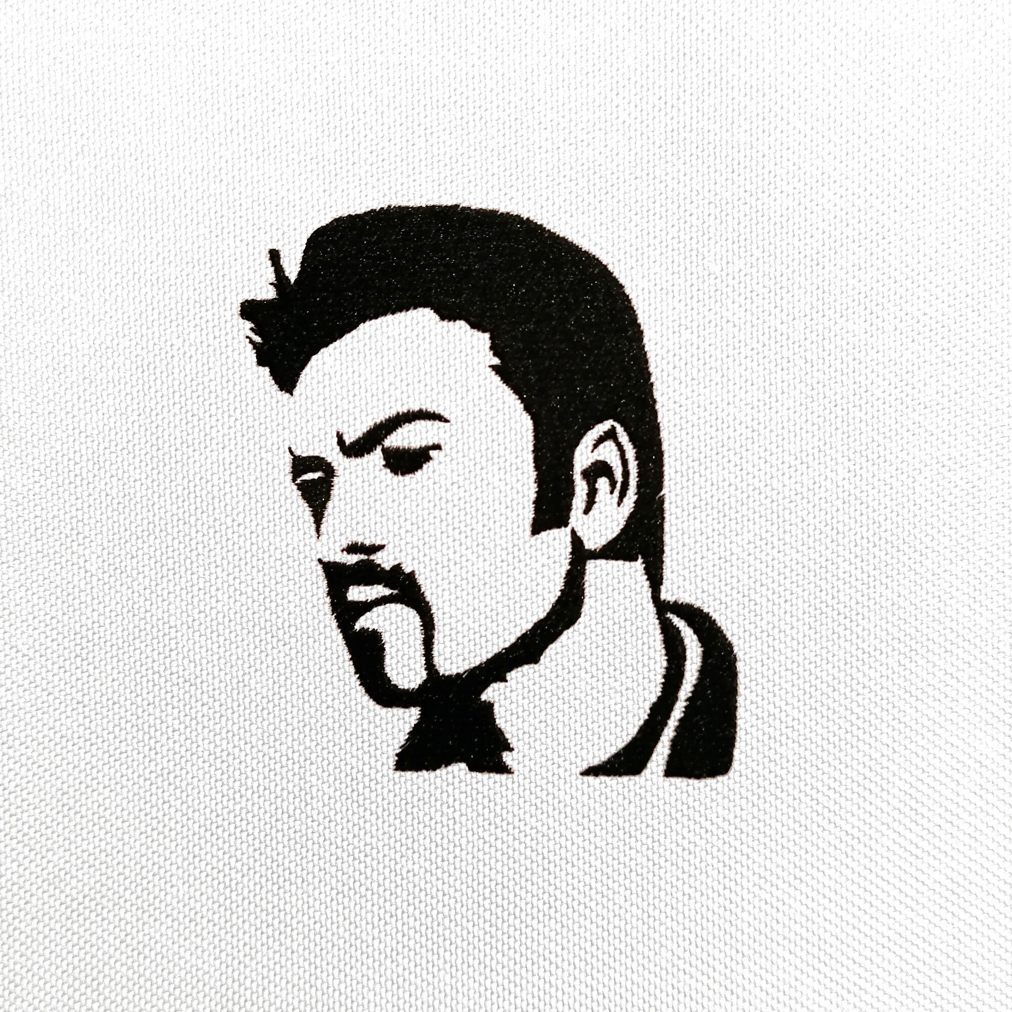 Art & Collectibles George Michael 80s Icon Hand Embroidery Fiber Arts ...