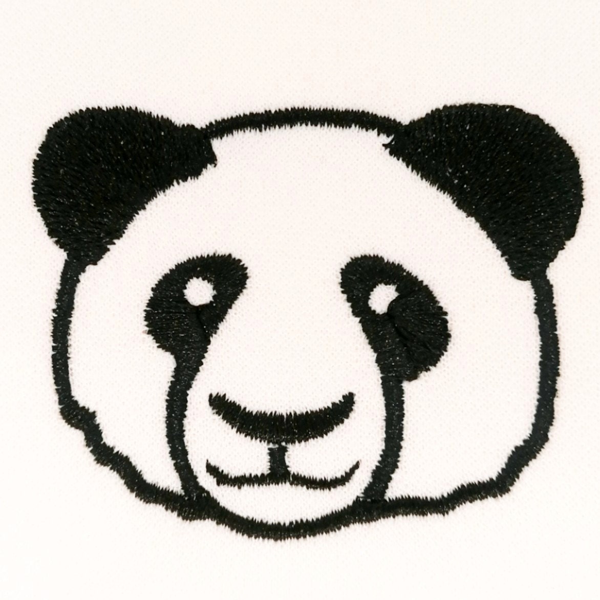 Panda Machine Embroidery Design Embroidered Pandas Head | Etsy