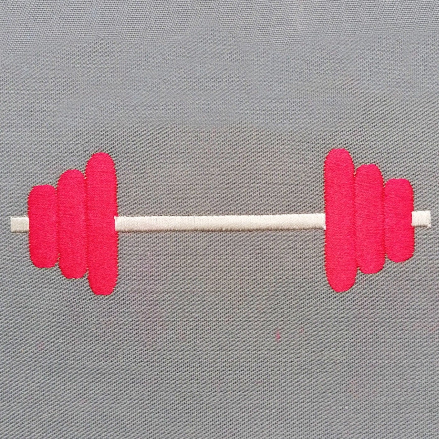 Barbell Gym Weight Embroidery Design, Gym Weight Embroidery Designs ...
