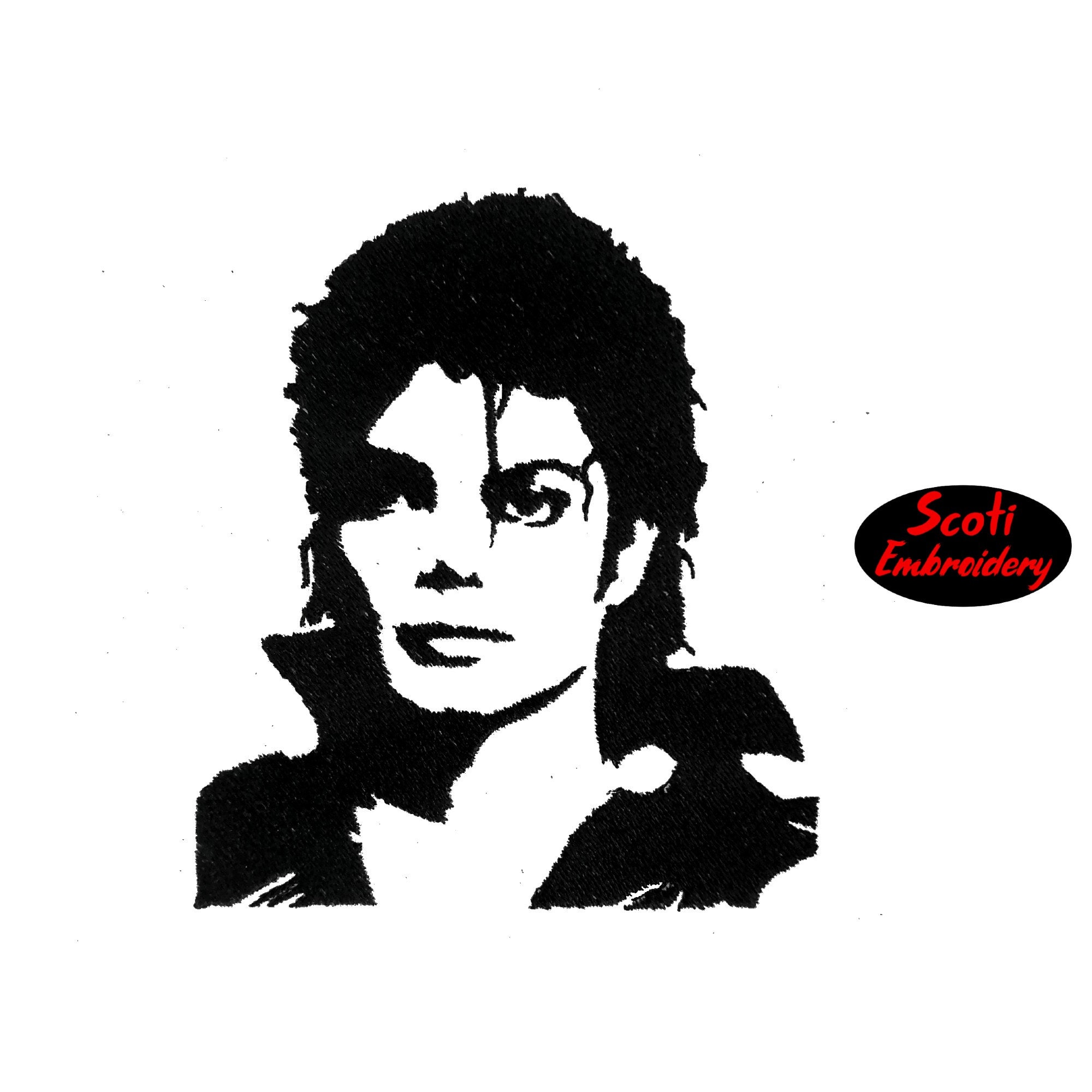 Michael Jackson Stencil Template
