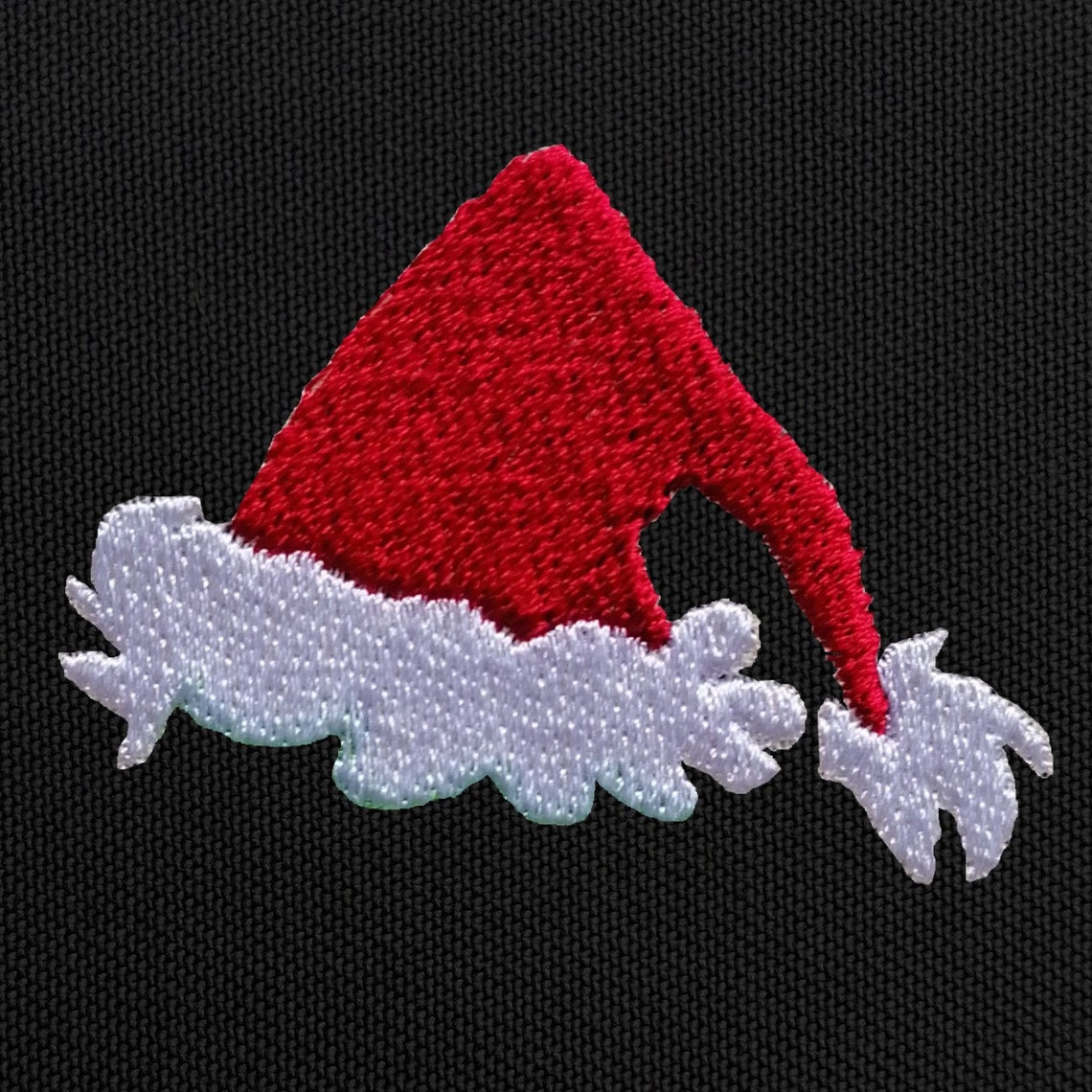 Christmas Santa Hat Embroidery Design, Embroidered Christmas Hat, Santa ...