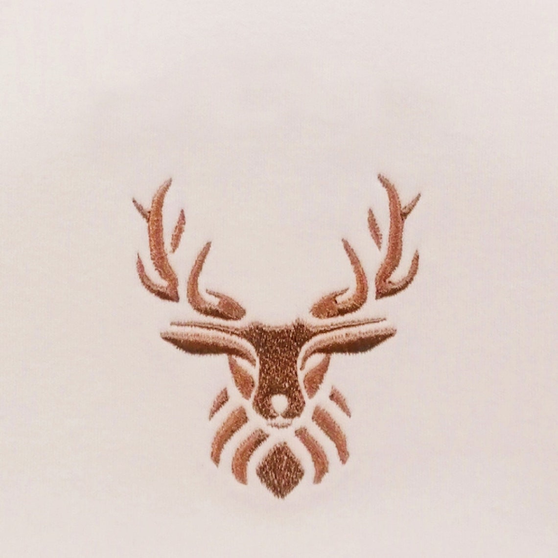 Stag Machine Embroidery Design Embroidered Stag Designs - Etsy