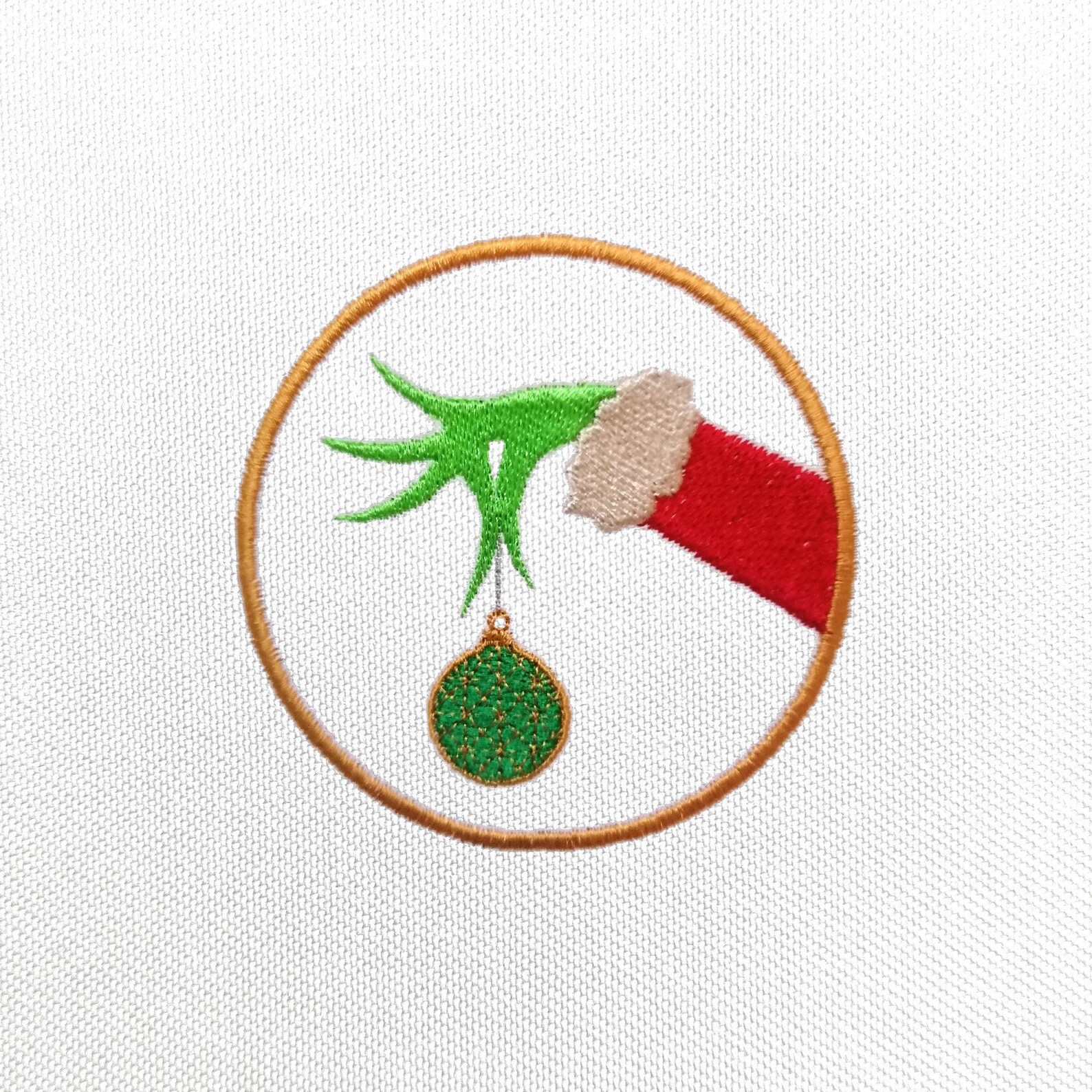 The Grinch Machine Embroidery Design Set Embroidered the | Etsy