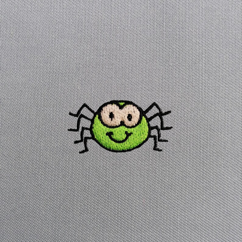 Cute Spider Embroidery Design Cute Spider Embroidery Designs - Etsy
