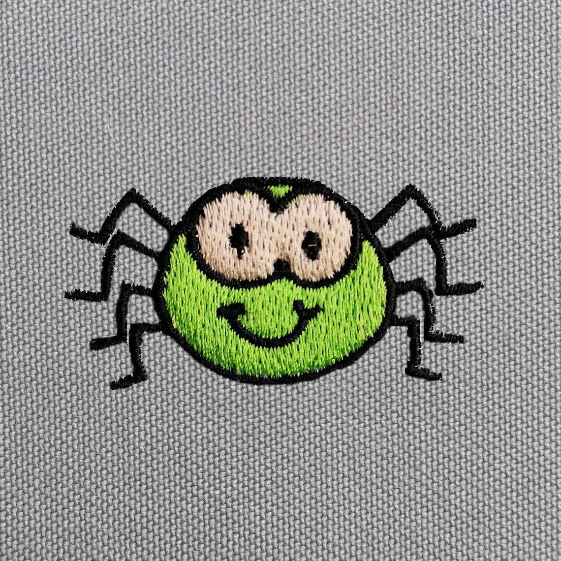 Cute Spider Embroidery Design Cute Spider Embroidery Designs | Etsy