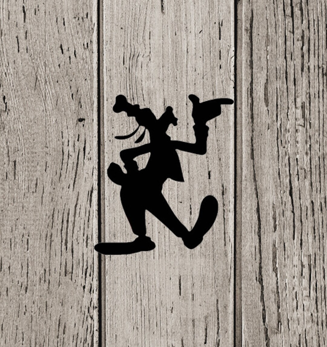 Goofy Vinyl Decal Magic Band Decal Goofy Car Decal Goofy - Etsy