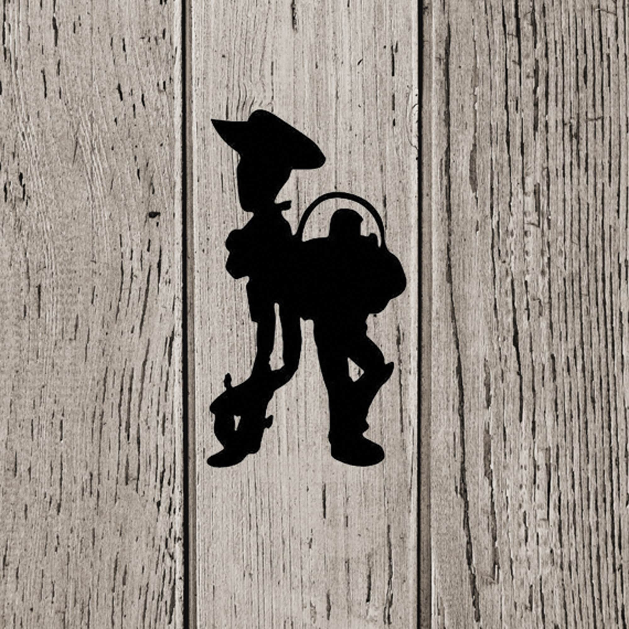 Woody & Buzz Vinyl Decal Magic Band Decal Woody and Buzz Car Decal ...