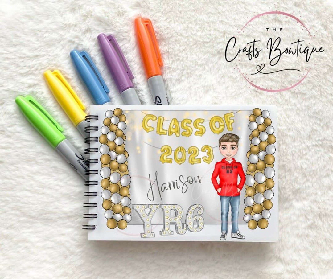 School Leavers Message Book - Etsy