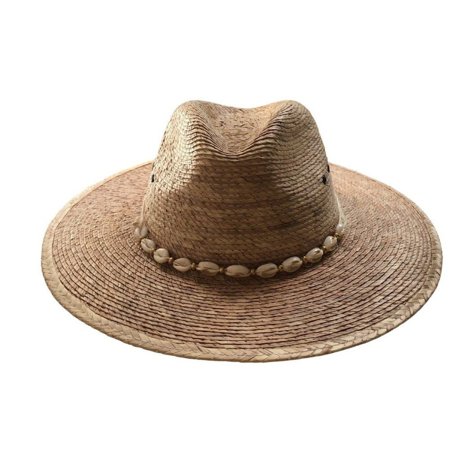 Boho Style Wide Brim Straw Hat marina - Etsy