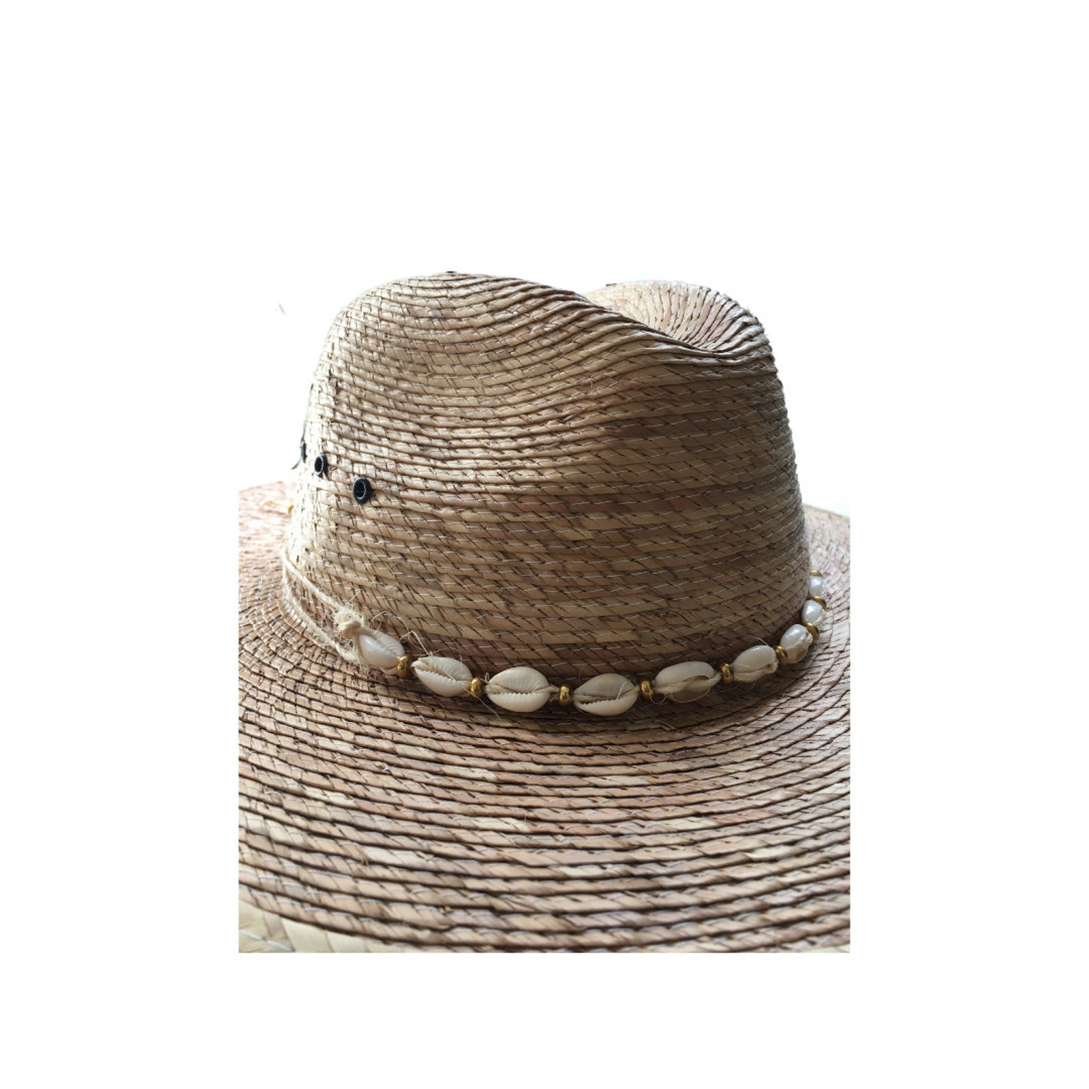 Boho Style Wide Brim Straw Hat marina - Etsy