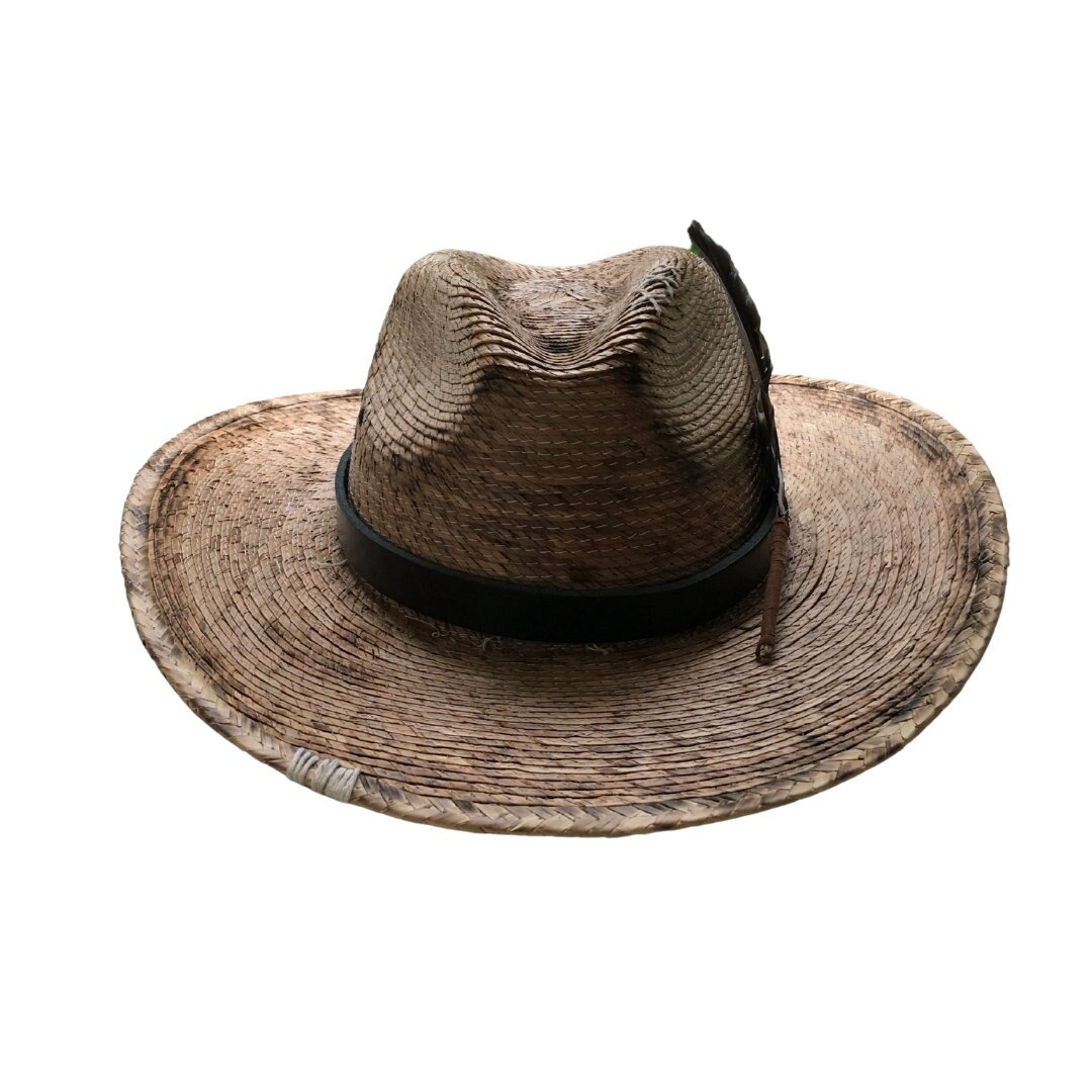 Desert Drifter-old West Style Cowboy Hat With Leather Band - Etsy UK