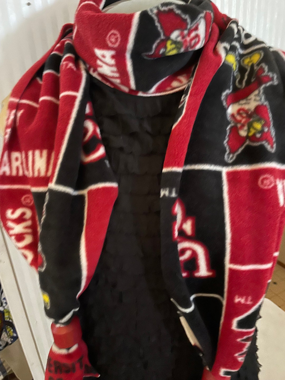 South Carolina Gamecock Fleece Scarf - Etsy