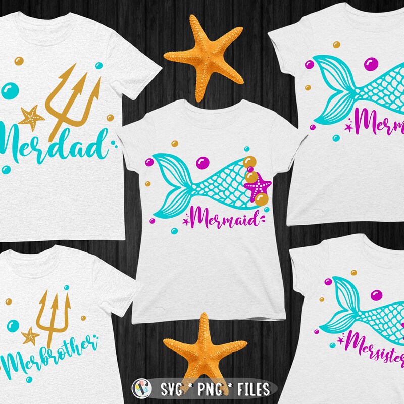 Mermaid Birthday Svg - Etsy