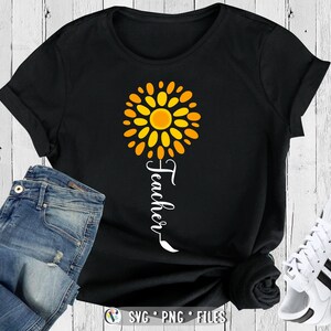 Daisy Teacher Svg, Flower Daisy Svg, Sunflower Svg, Teacher SVG ...