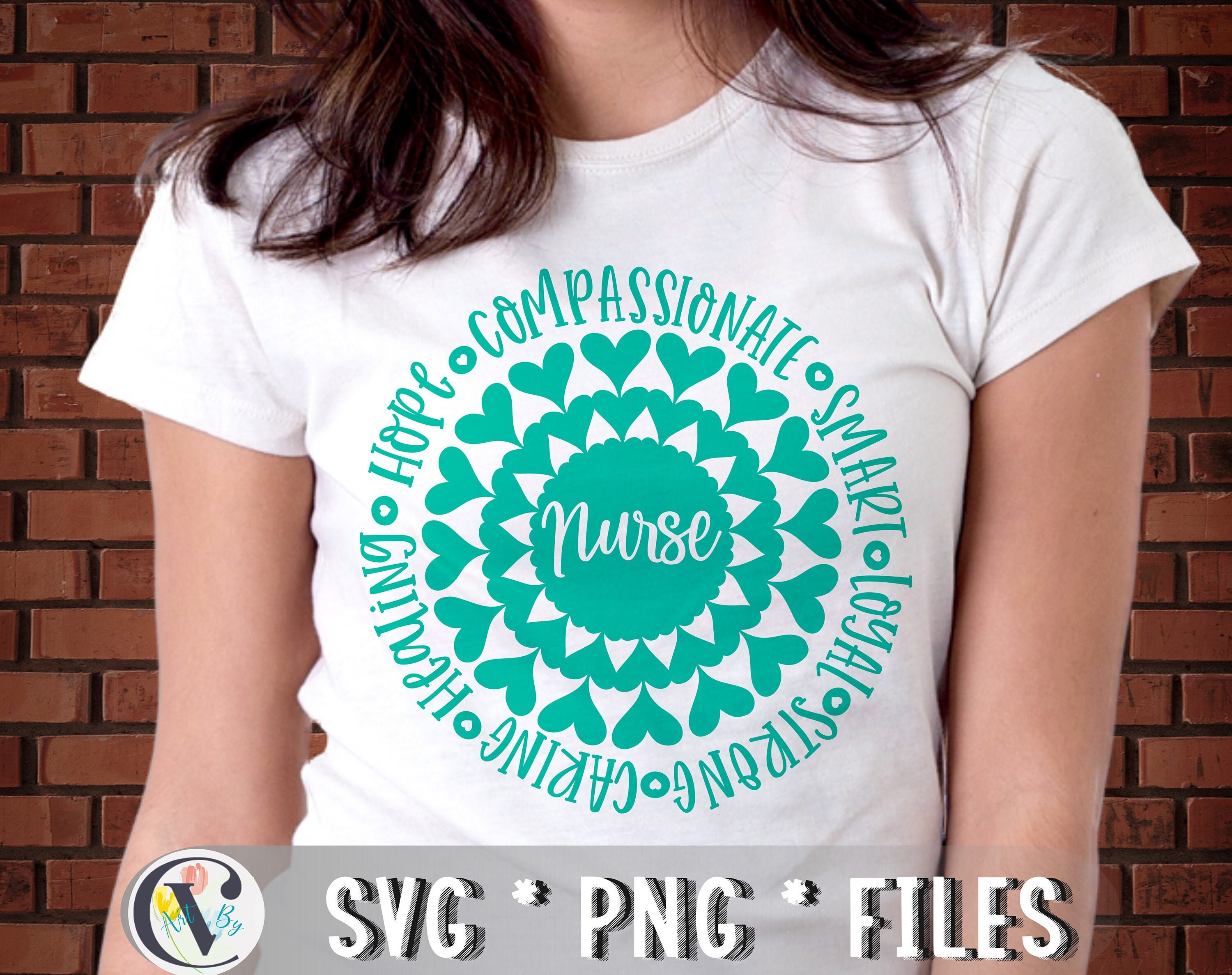 Nurse Mandala Svg Mandala Svg Nurse Svg Mandala Heart Svg | Etsy Canada
