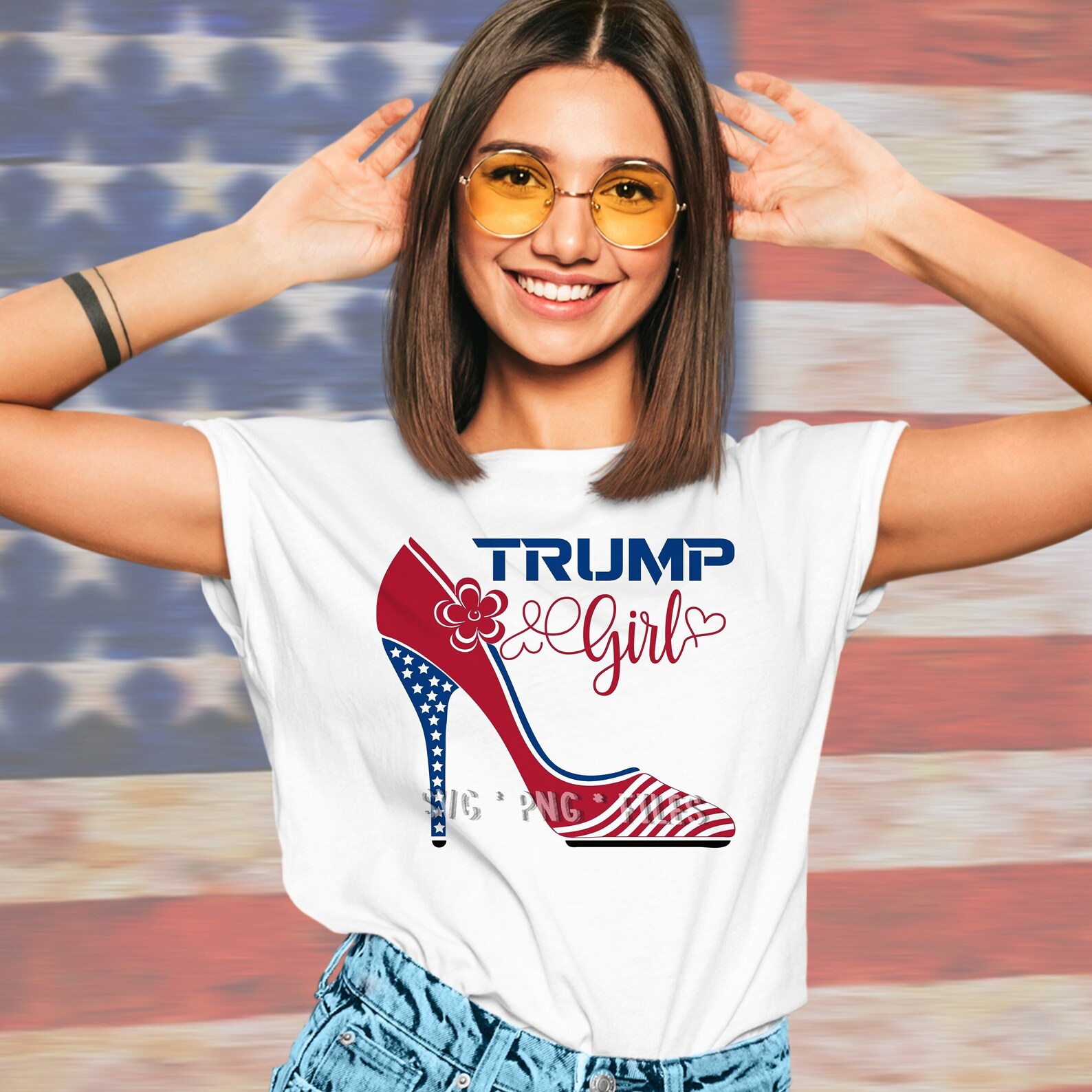 Trump Girl Svg, Women for Trump Svg, Trump 2024 Svg, Election 2024 Svg ...