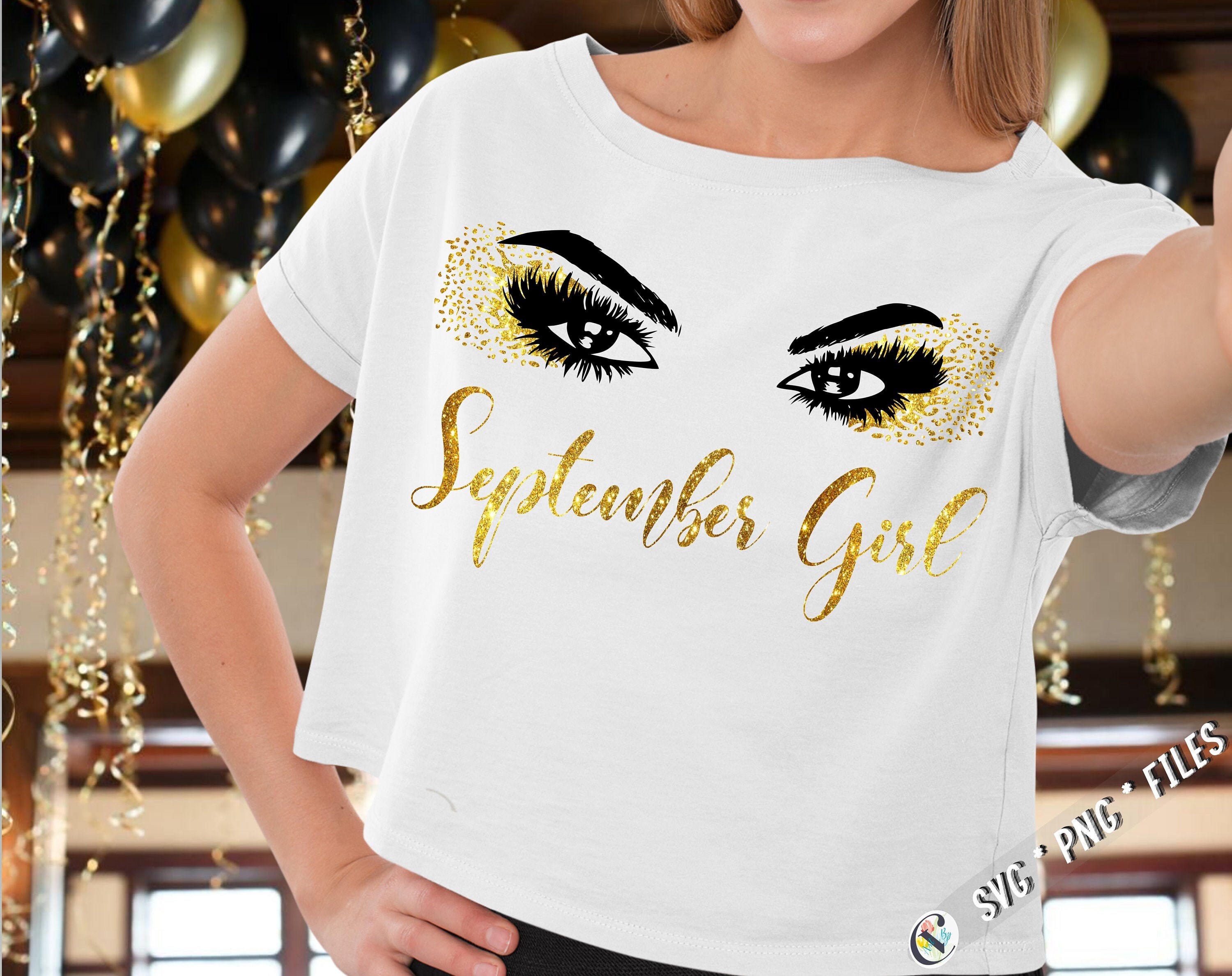 September Girl Svg September Birthday Svg Virgo Girl Svg - Etsy