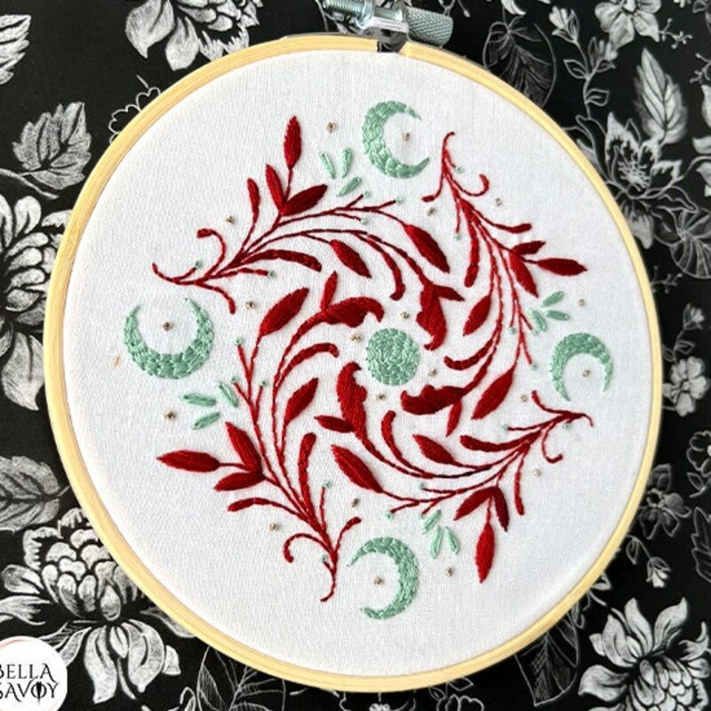 Modern Embroidery Pattern - Etsy