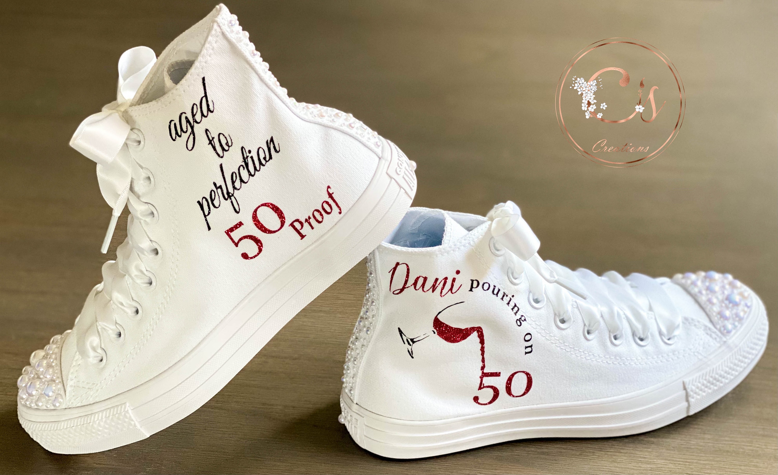 Customized Birthday Shoes/Personalized Converse Shoes/Birthday | Etsy