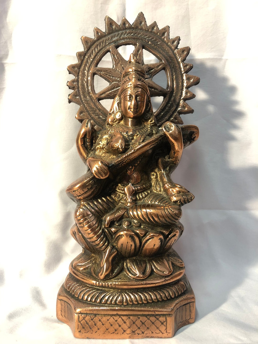 Statue of Sarasvati Goddess of Medium/small Art - Etsy