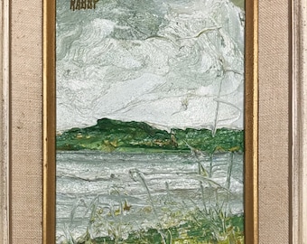 Jim Rabby Original Signed Impasto Oil Painting in Original Frame - Etsy