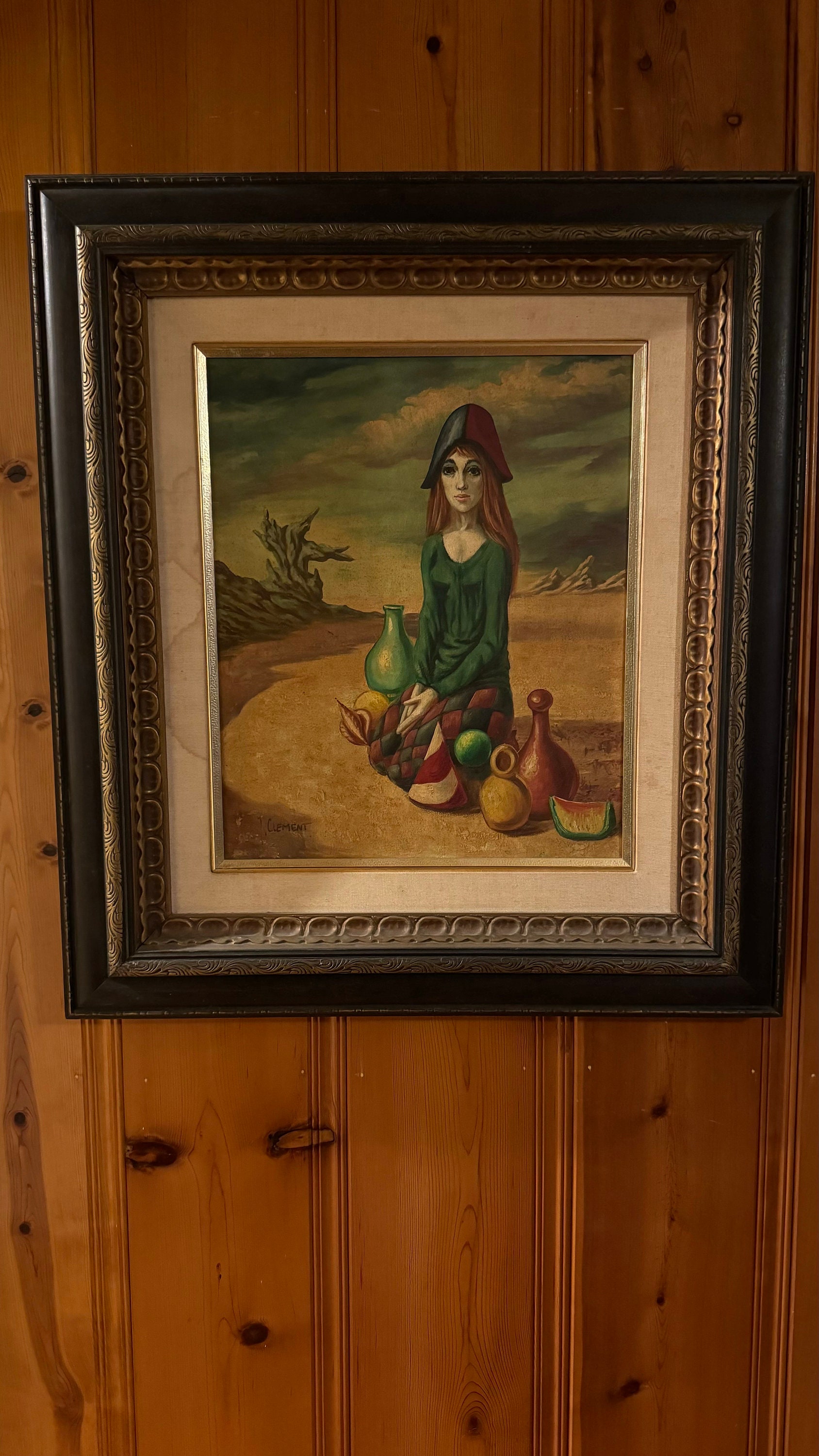 Jean Pierre Clement Original Signed Oil Painting - Etsy