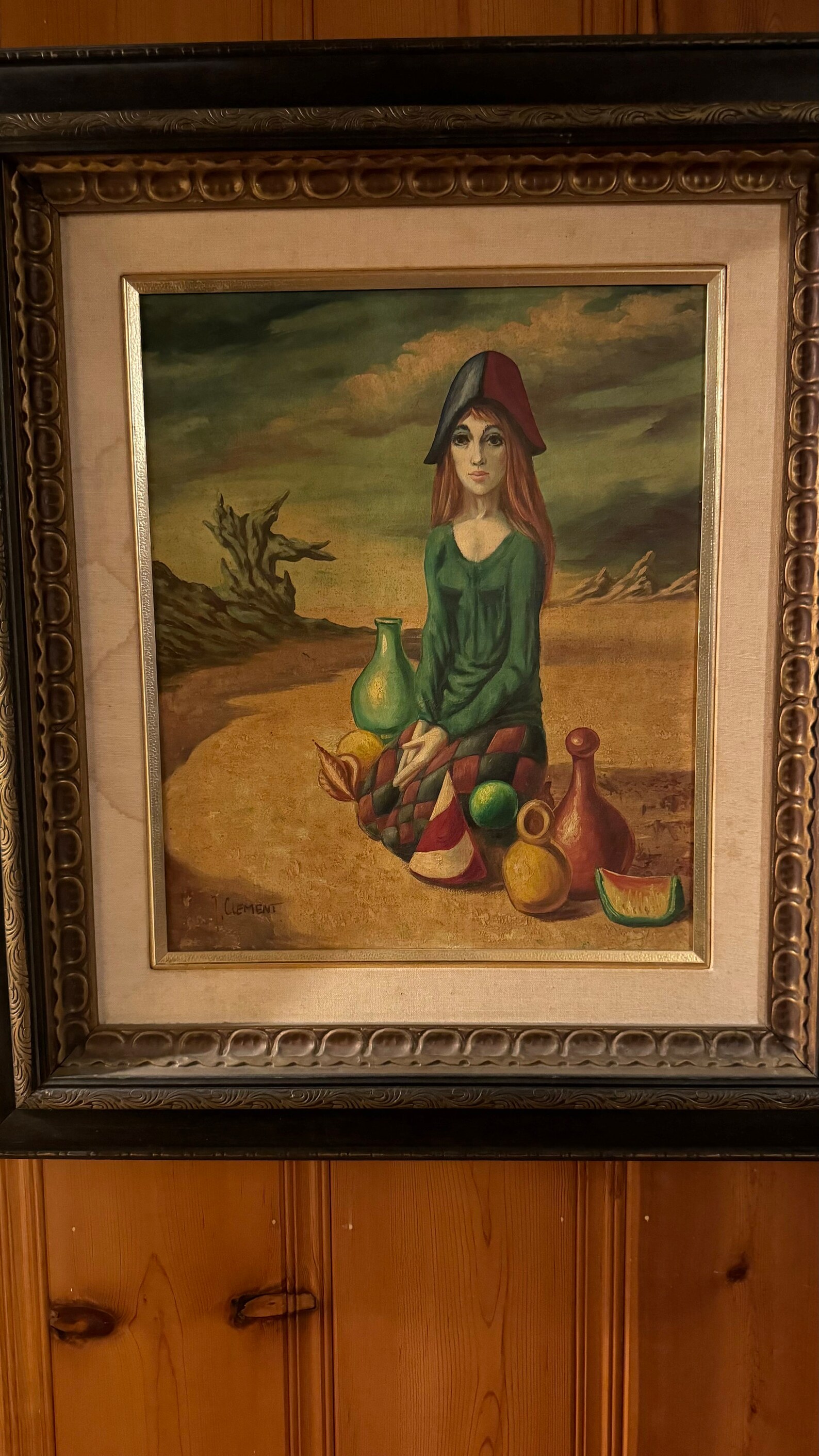 Jean Pierre Clement Original Signed Oil Painting - Etsy
