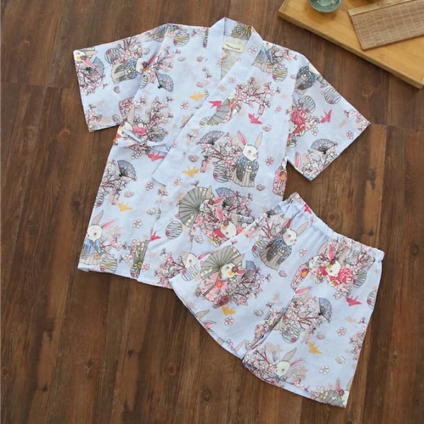 Japanese Pajamas - Etsy