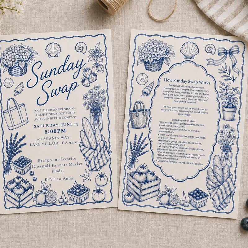 Sunday Swap Farmers Market - Etsy