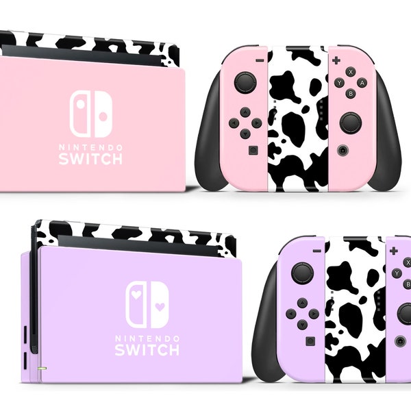 Nintendo Switches Case Cow - Etsy