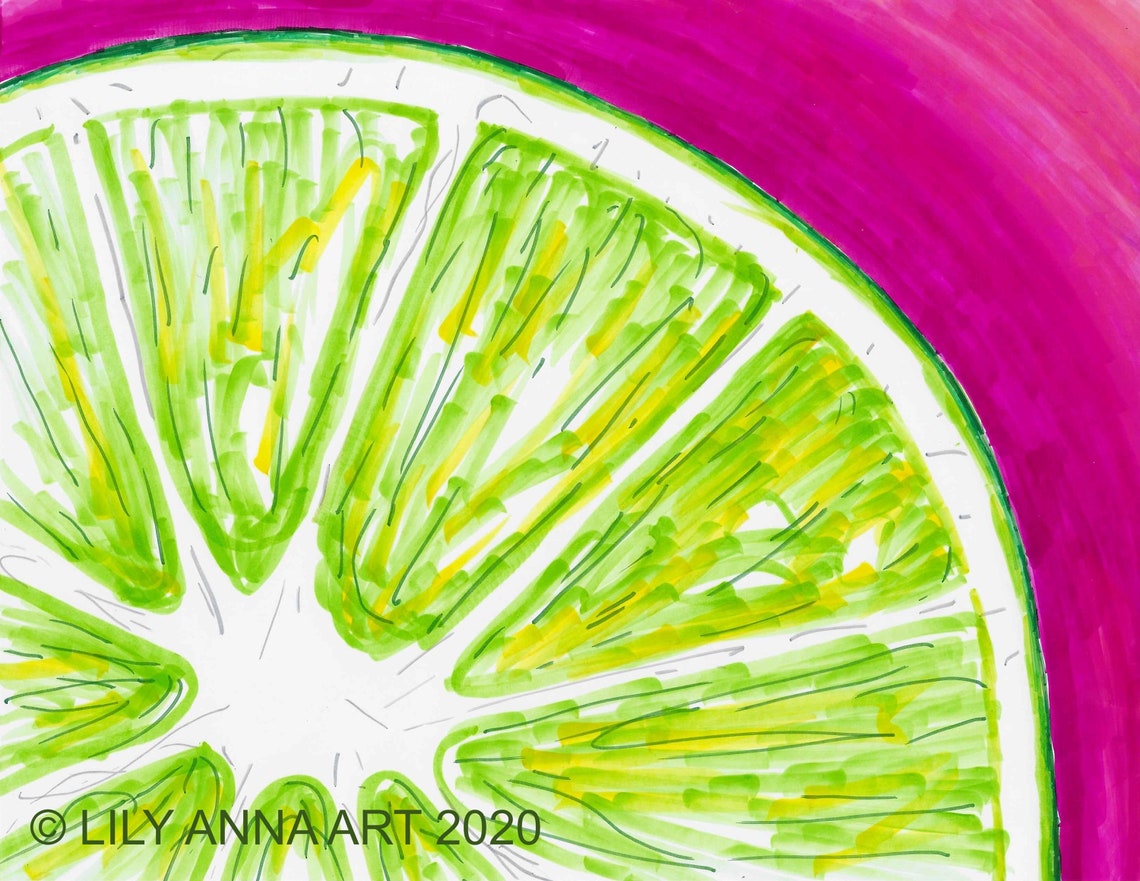 Fruit Drawing Print Buy 2 Get 1 Free - Etsy