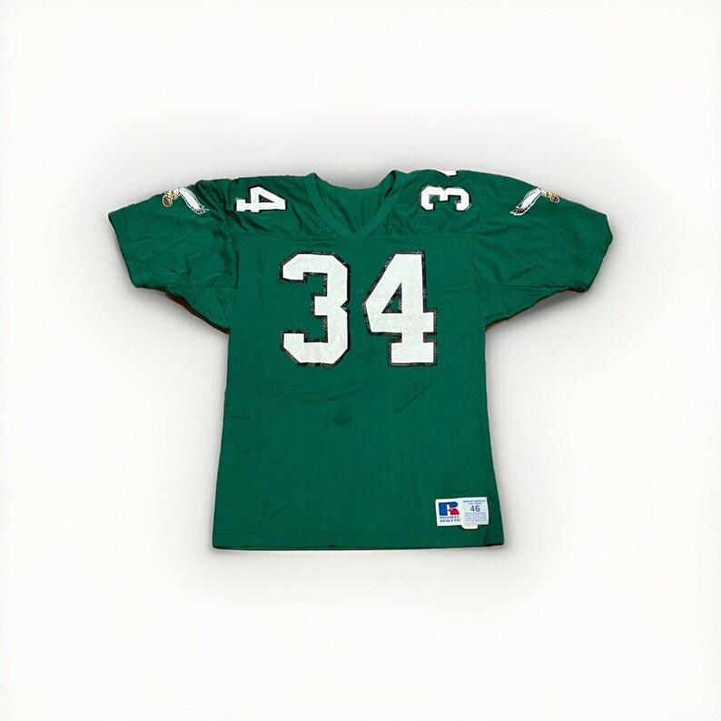 Vintage 90's Russell Athletic Philadelphia Eagles 34 Herschel Walker ...
