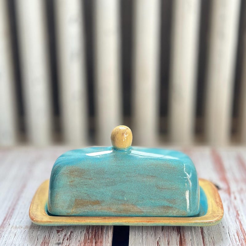 Ceramic Butter Dish - Etsy