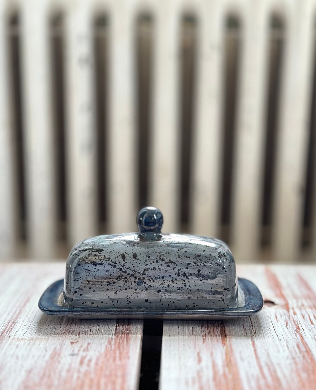 Ceramic Butter Dish With Lid - Etsy