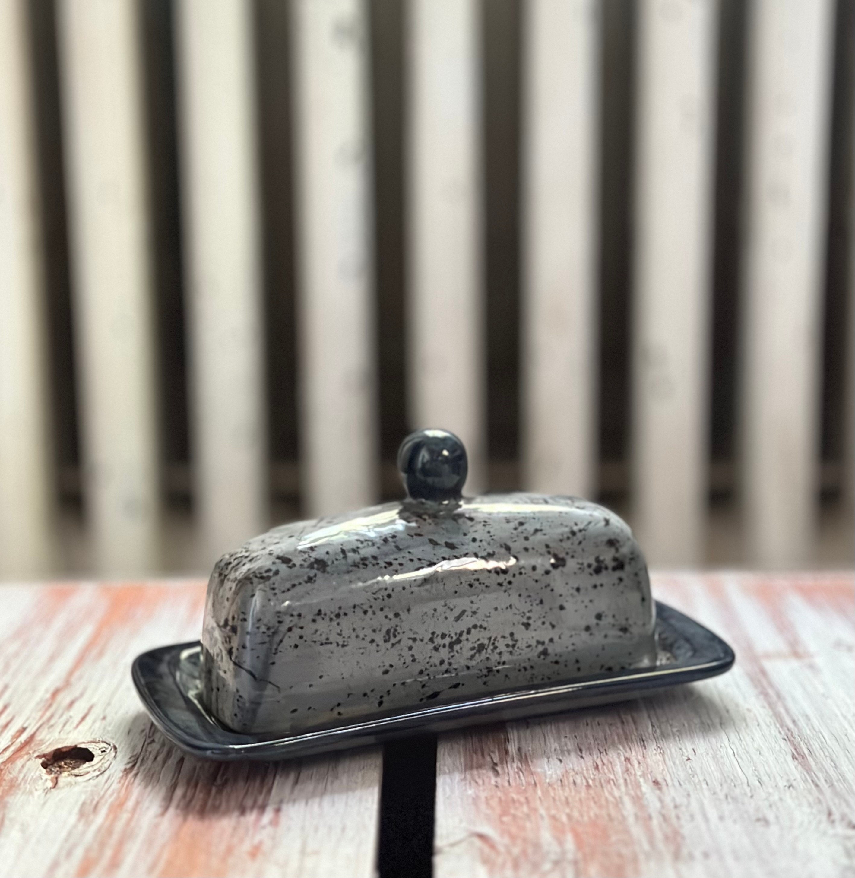 Ceramic Butter Dish With Lid - Etsy