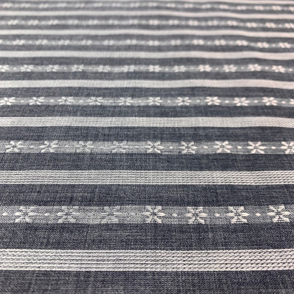 Floral Chambray Fabric - Etsy