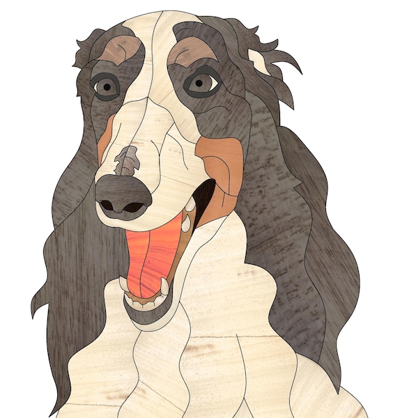 Intarsia Dog - Etsy