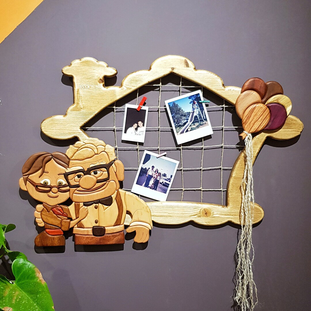 Up Oldies Wooden Picture Board, Photo Board, Unique Anniversary Gift ...