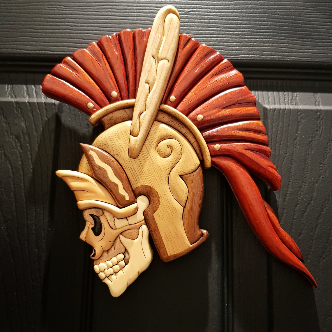 Gladiator Wooden Intarsia Pattern Gladiator Pattern Roman - Etsy