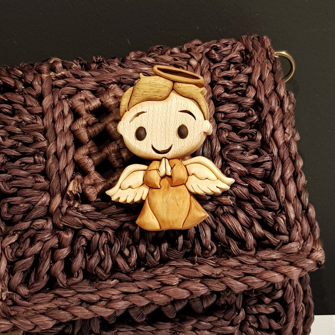 Angel Figurines Brooches Angel Ornament Pinback Buttons - Etsy