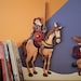 Don Quixote, Sancho Panza, Windmill Intarsia Scroll Saw Pattern Wood ...