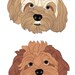 Poodle Dog Head Intarsia Pattern PDF, Digital Download Wooden Dog Wall ...