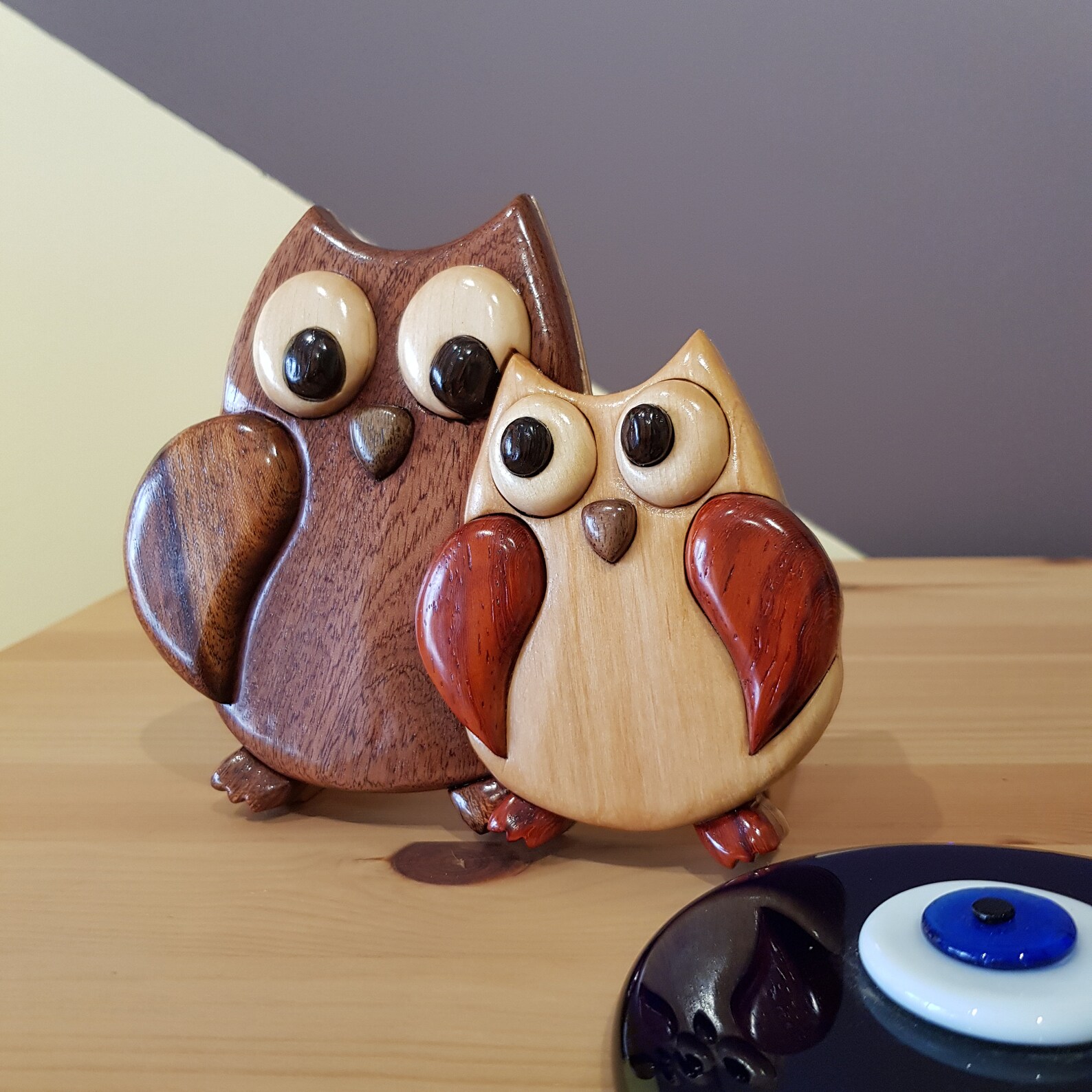 Owls in Love Intarsia Pattern: Woodworking Owl Couple (PDF Download) - Etsy